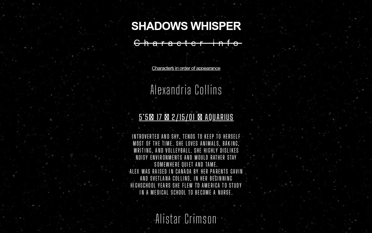 SHADOWS WHISPER CHAPTER SYNOPSIS (copy)